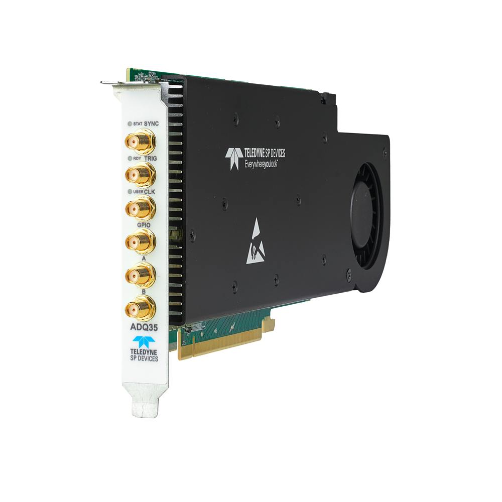 High-throughput 12-bit, 10 GSPS digitizer - Teledyne SP Devices